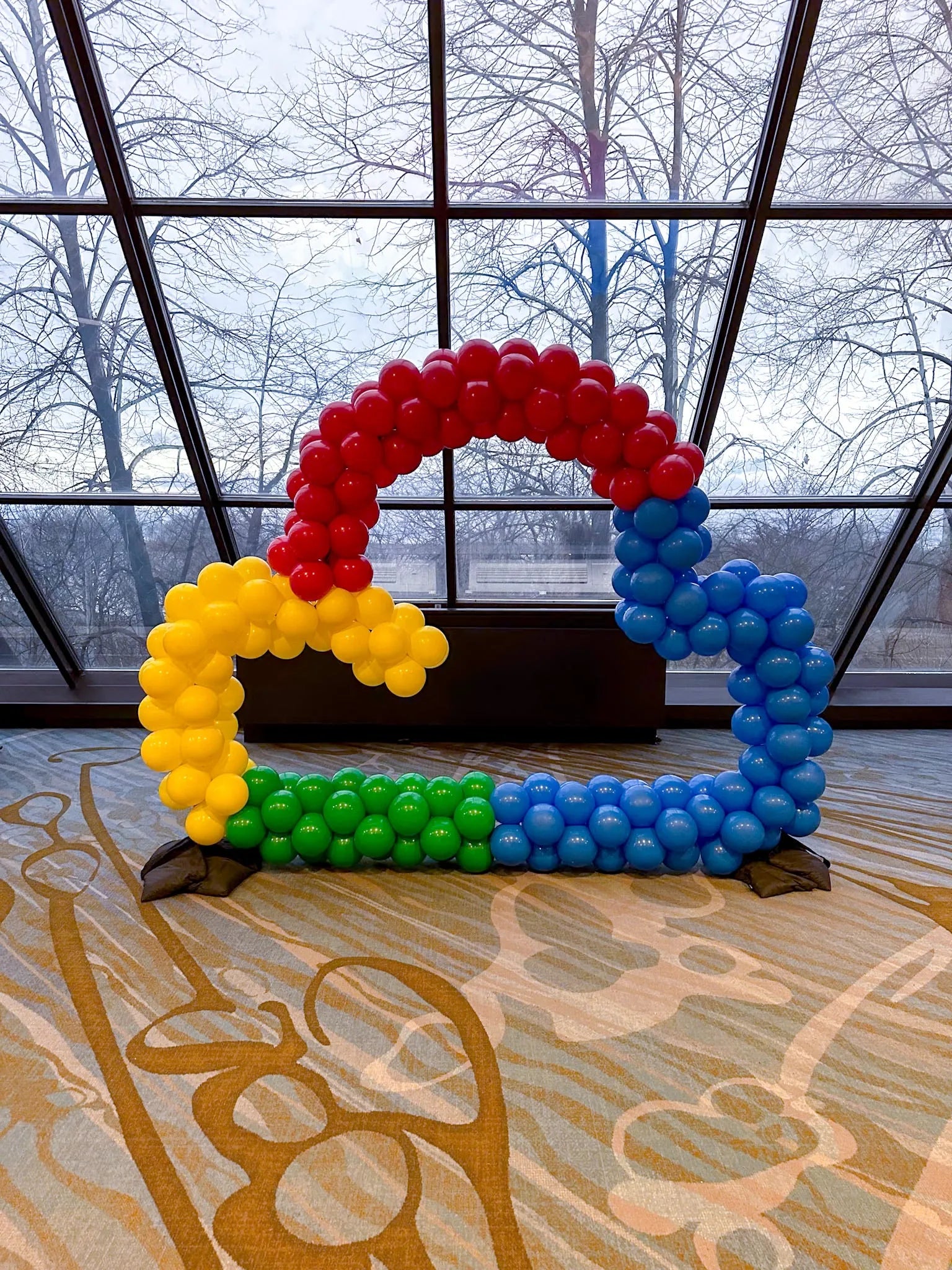 Custom Google Balloon Structure | Corporate Decor Toronto – My Blush Peony