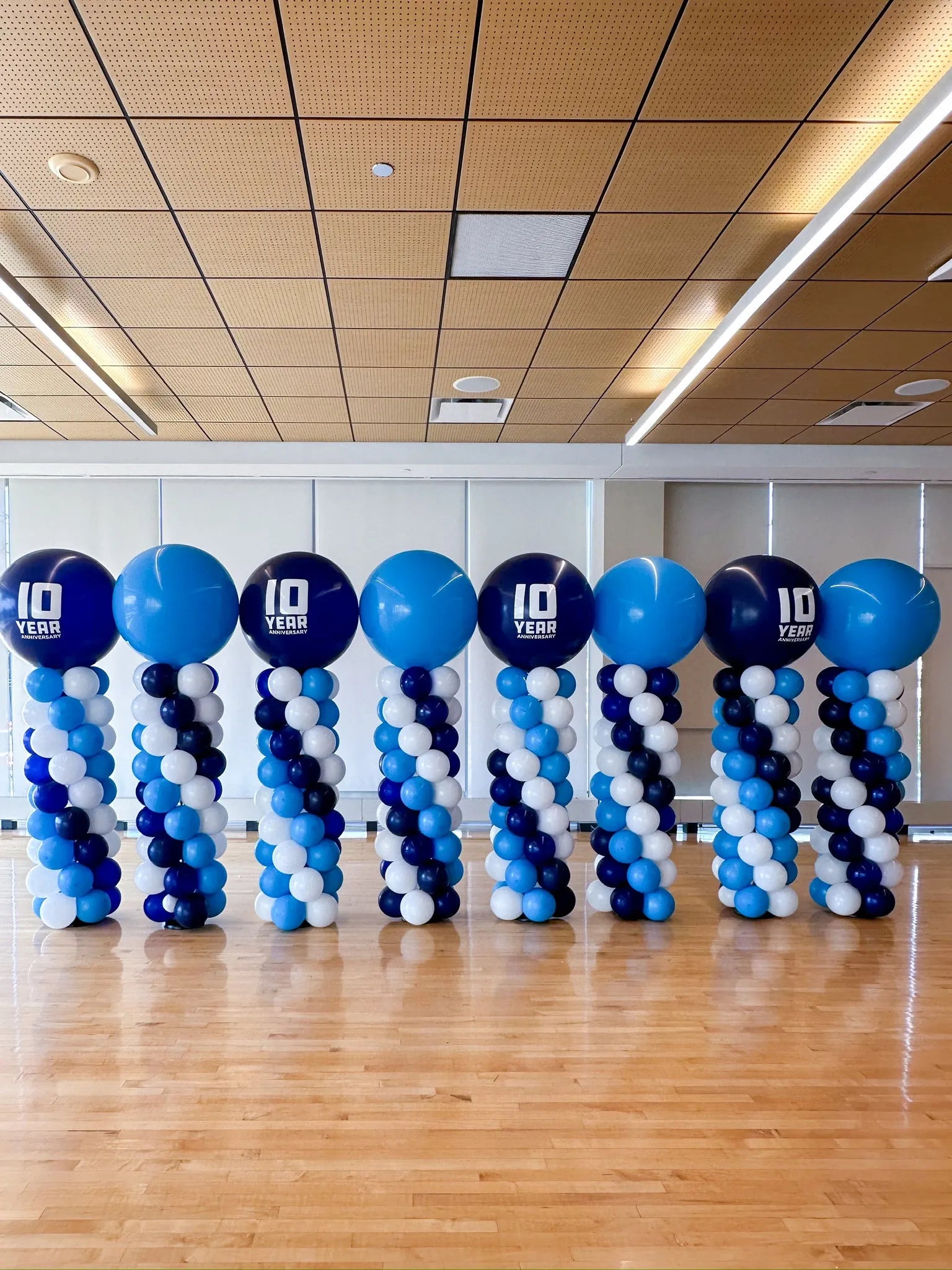 Branded Classic Columns with Custom Logo - Elegant Decor for Events ...