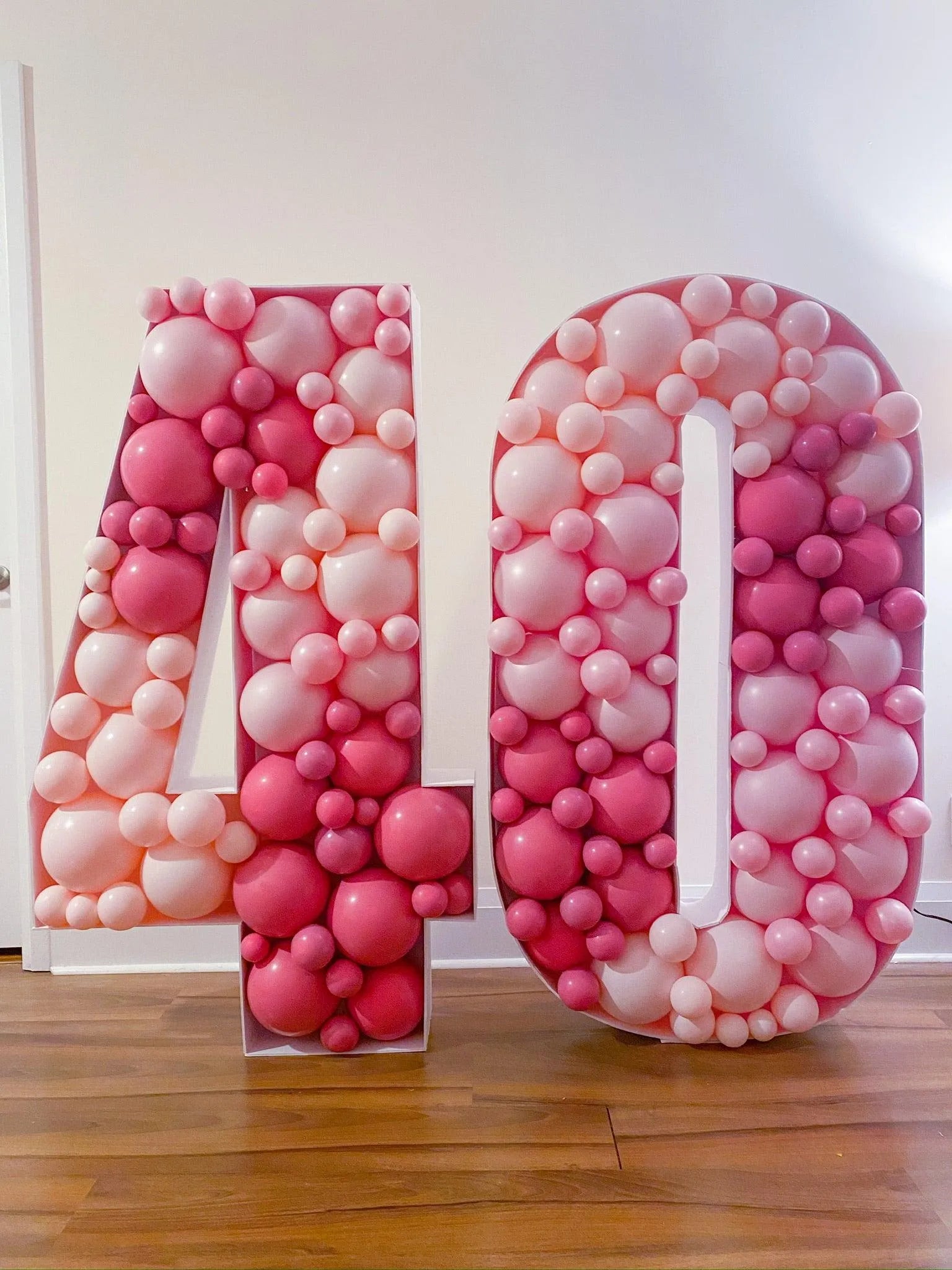 Mosaic Number Decor - Customizable 3ft & 5ft Sizes – My Blush Peony