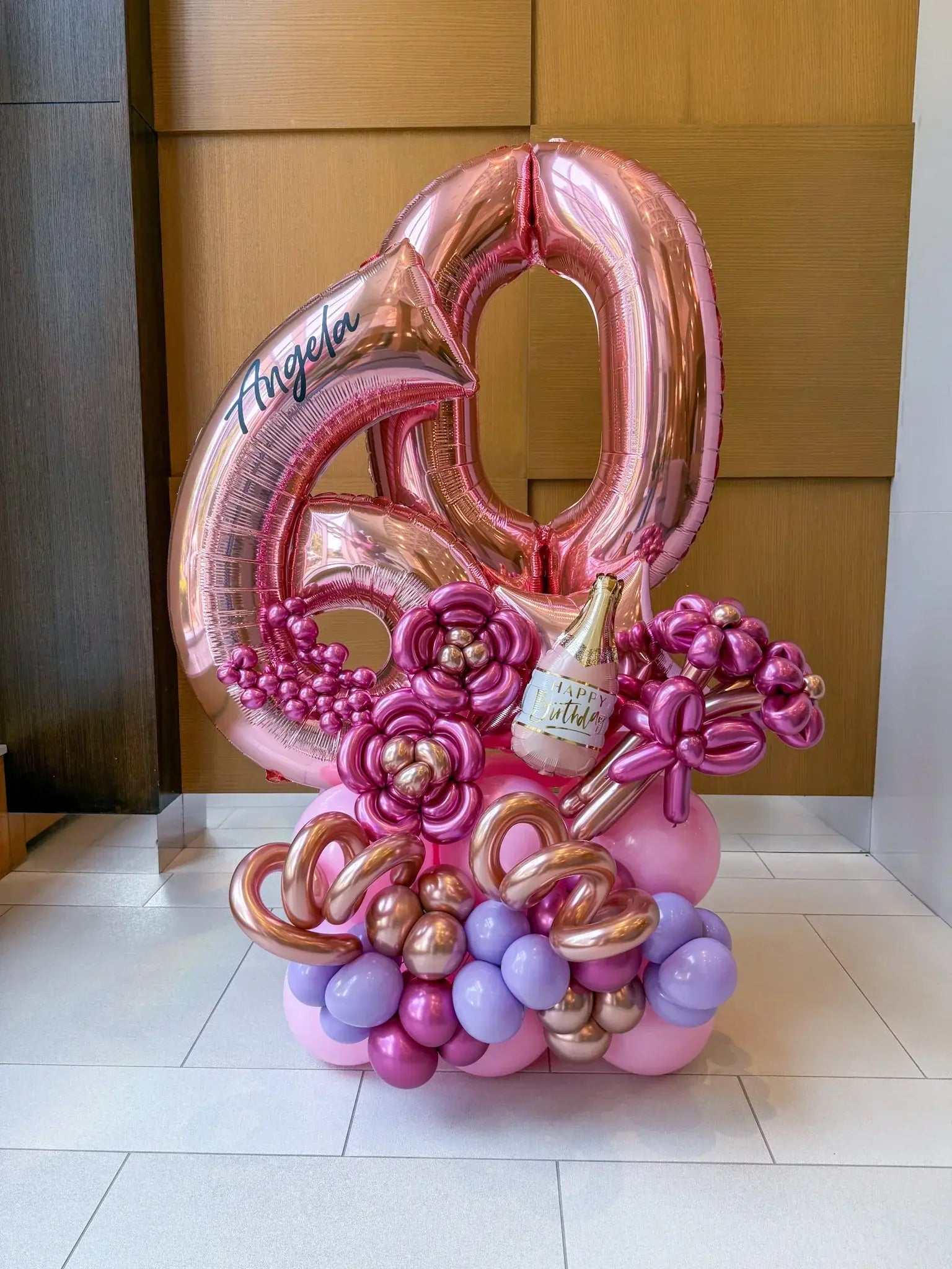 All Foil Maxi Balloon Bouquet | Helium Decor Toronto – My Blush Peony